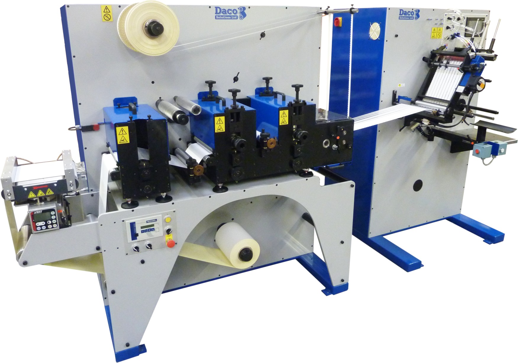 Daco PLD Semi-Automatic Turret Rewinder for Price Marking Labels | Daco ...