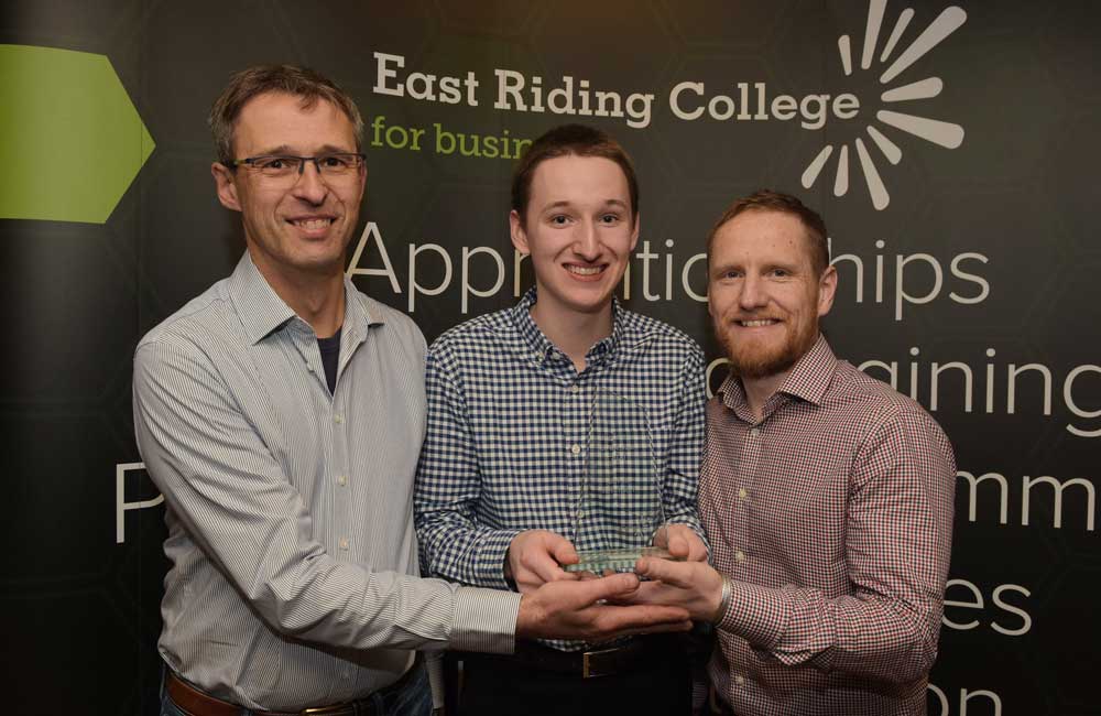 Lewis Rennison wins apprentice of the year | Daco Solutions